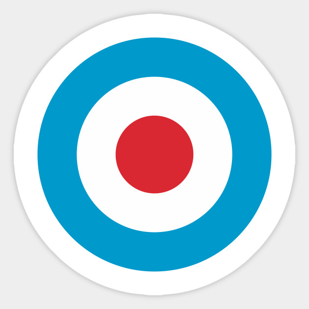 Simple Target - Bullseye - Sticker | TeePublic